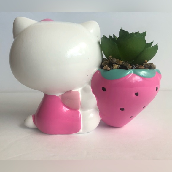Hello Kitty | Other | New Hello Kitty X Sanrio Strawberry Succulent ...